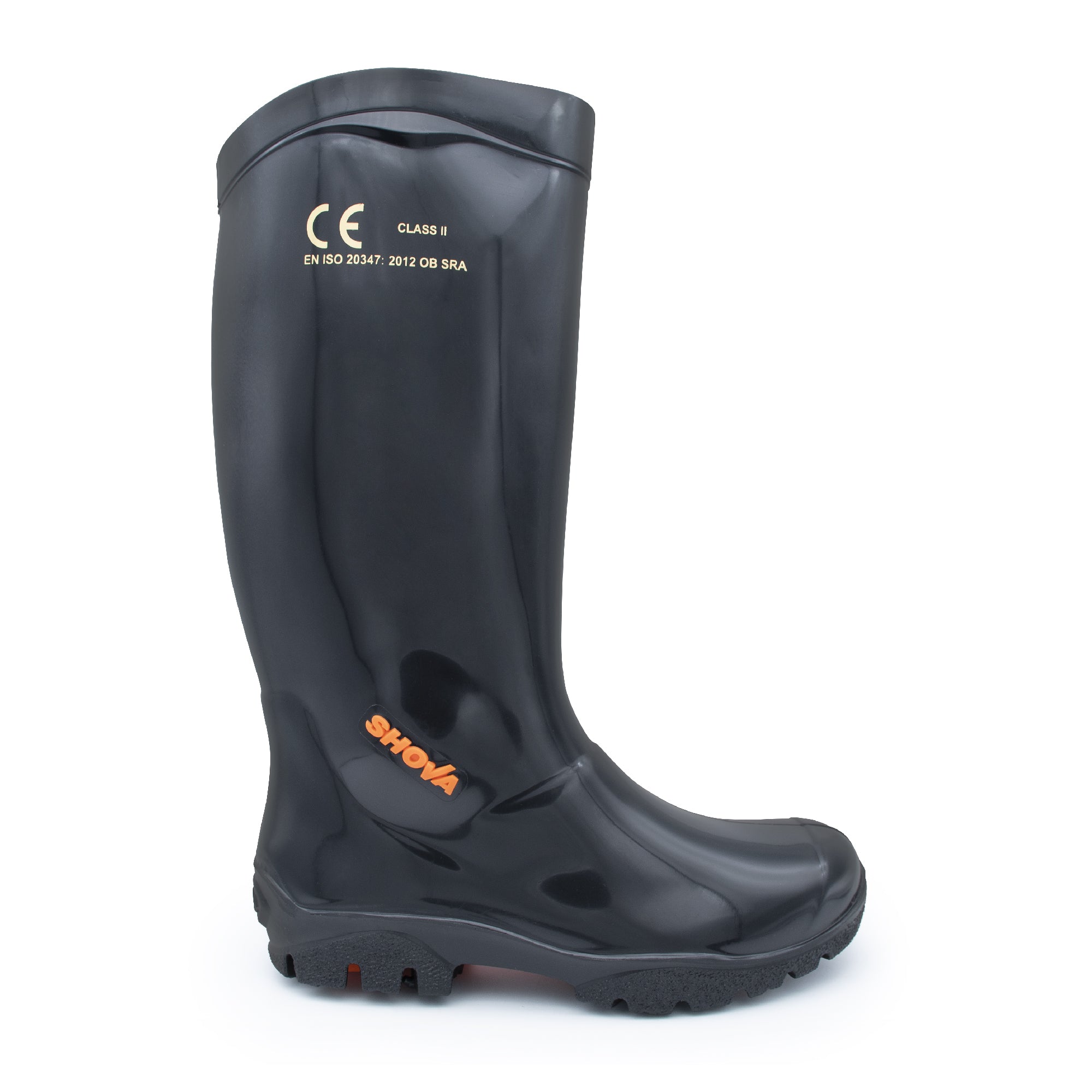 Gumboot Neptun Shova NST Black – Continental supplies